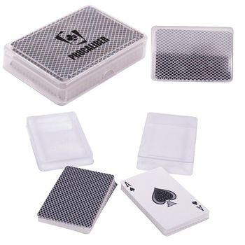 Plain Playing Cards in Custom-Printed Case - Product - Printable Promotions