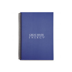 6" x 9" Spiral Notebook Made With 90% Recycled Materials - Soft Cover ...